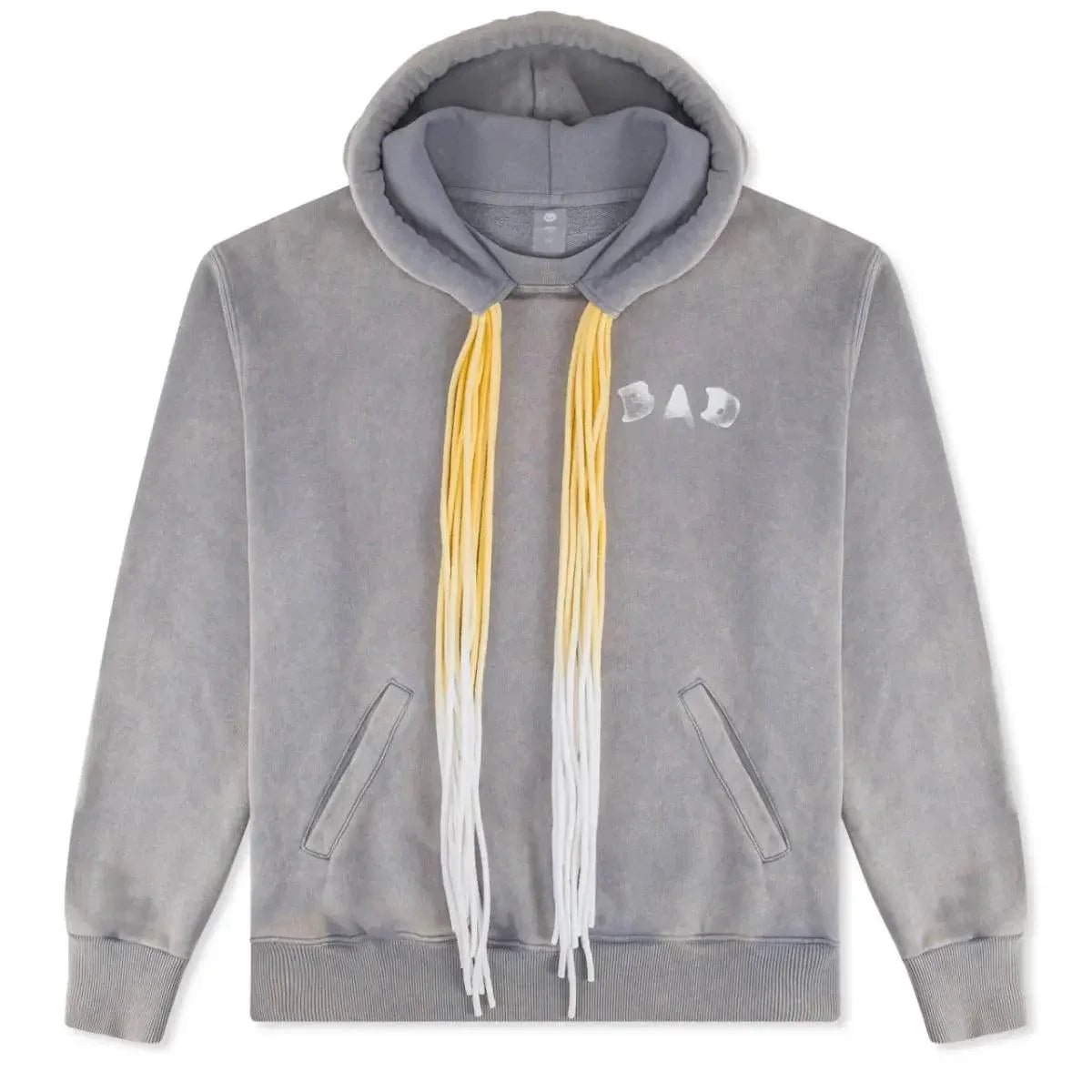 Multi Cord BAD Men Hoodie - Washed Grey - Bad Company – Bad Company